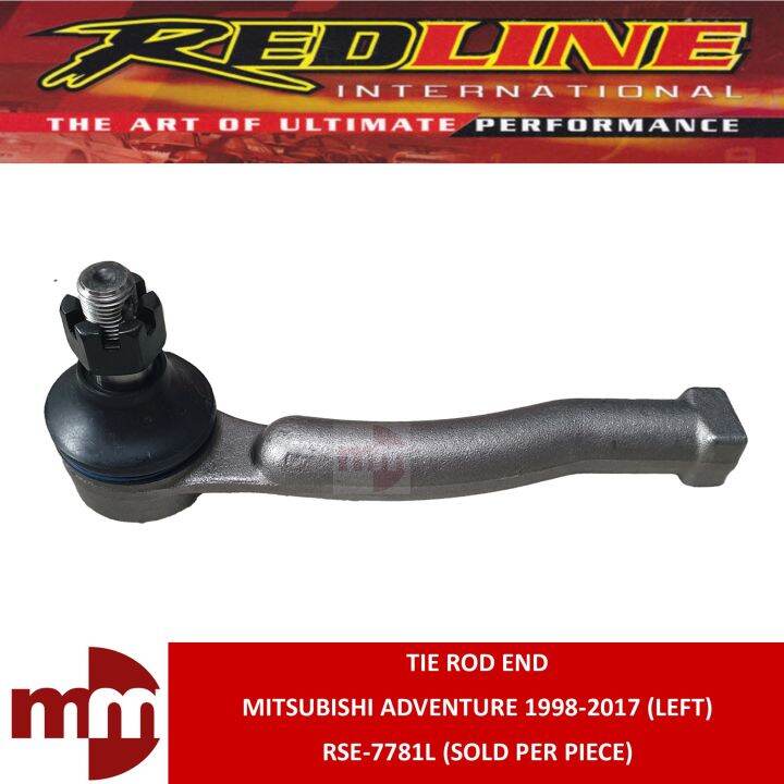 REDLINE Tie Rod End for MITSUBISHI ADVENTURE 1998-2017 (OUTER RIGHT ...