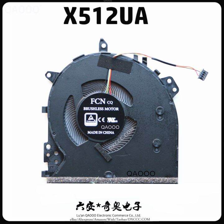 Laptop CPU COOLING FAN 13N1-6TA0U12 FOR ASUS Vivobook 15 F512 X512 ...