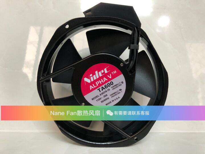 2022 TA600 A30318-10 original authentic Japanese NIDEC 115V 0.35A 40W ...