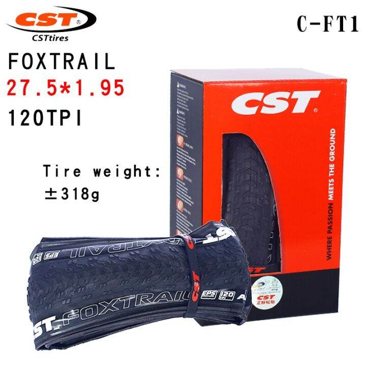 CST Foxtrail ยางจักรยานเสือภูเขา26นิ้วชิ้นส่วน MTB 27.5/29*1.95 120tpu ...