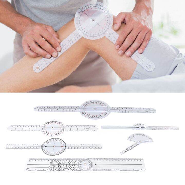 Finger Goniometer Goniometer 6 8 10inch Light Weight for Physical ...