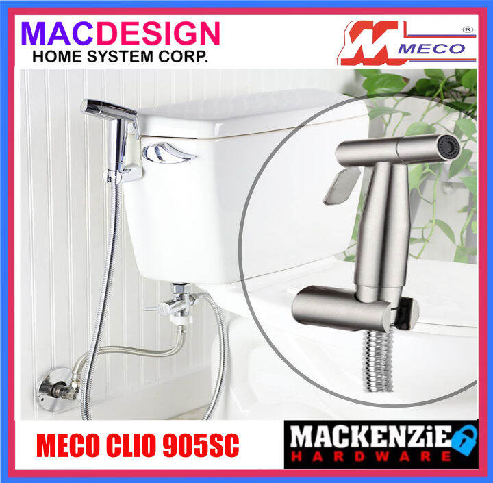 MECO 905SC STAINLESS SUS304 BIDET SPRAY WITH COMPLETE SET MACDESIGN ...