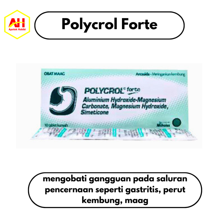 Polycrol Forte Tablet | Lazada Indonesia