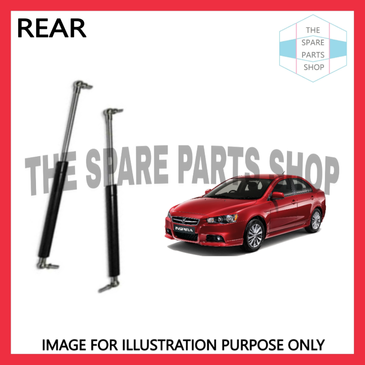 PROTON INSPIRA REAR BOOT DAMPER GAS SPRING BONNET ABSORBER LEFT AND ...