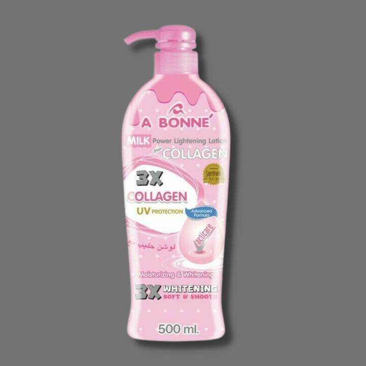 ORIGINAL A BONNE MILK POWER LIGHTENING LOTION PLUS COLLAGEN 3X ...