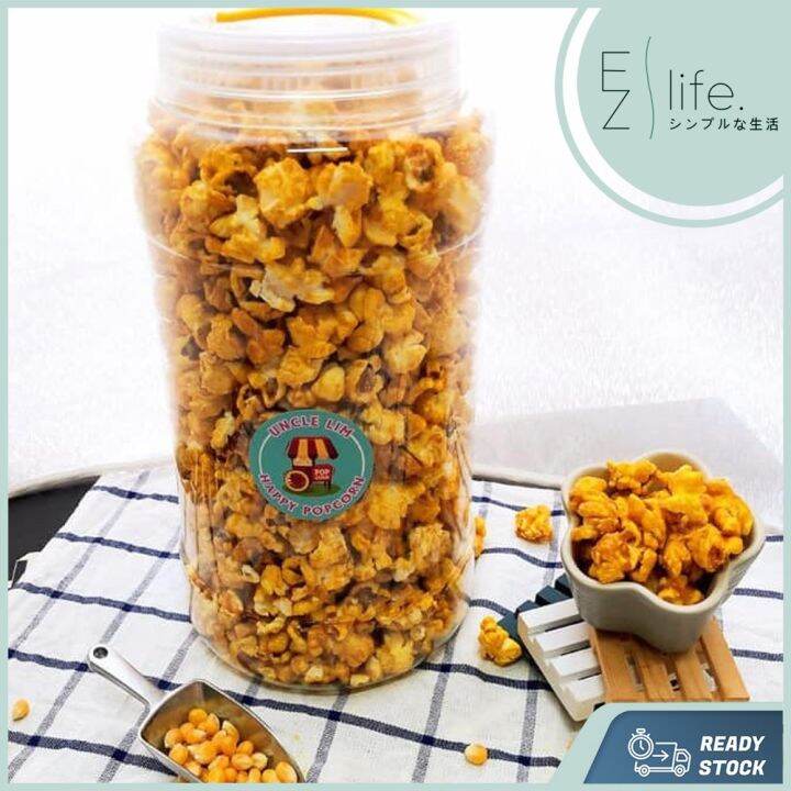 Uncle Lim Happy Popcorn 🍿 Jumbo Size 600g Caramel Popcorn Homemade ...