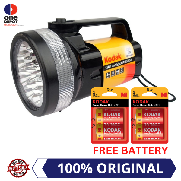 KODAK LED Flashlight Handy 58 | Camping Equipment | Lazada