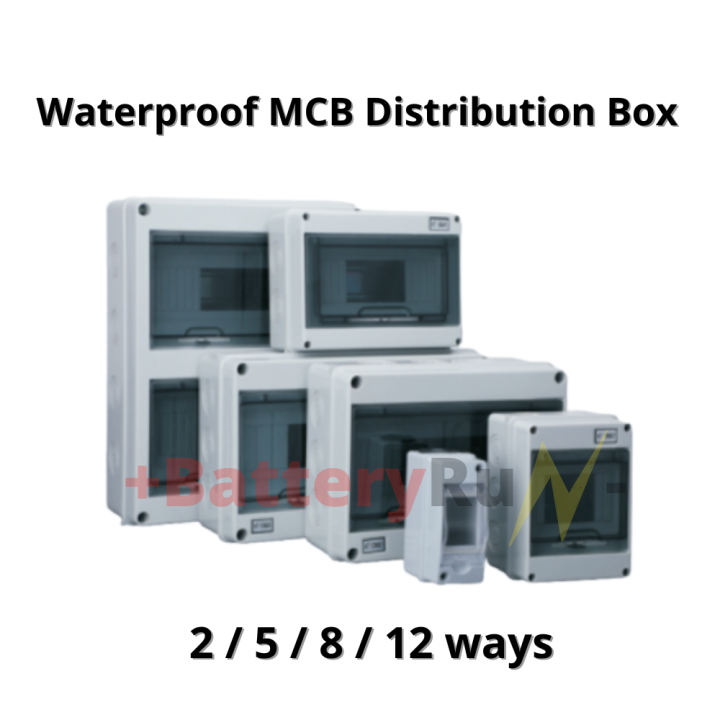 BRT: 1 PC mcb distribution box series 2 / 5 / 8 / 12 Ways IP65 ...