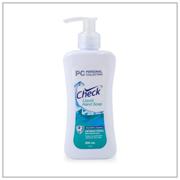 PC Check Liquid Hand Soap Antibacterial 200ml | Lazada PH