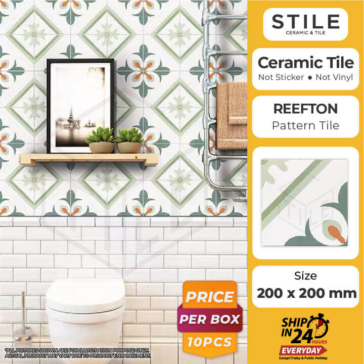 [REAL TILE] Reefton Mosaic Tiles /Mozek/Ceramic Tiles/Mozek Bilik/Mozek ...