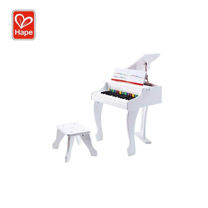 Hape Deluxe Grand Piano - White | Lazada
