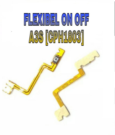 FLEXIBLE OPPO A3S CPH1803 FLEXIBEL POWER ON OFF | Lazada Indonesia