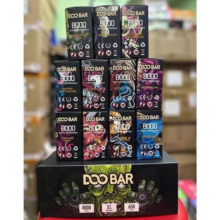 DOOBAR 8000 puffs DISPOSABLE DEVICE 101 LEGIT | Lazada PH
