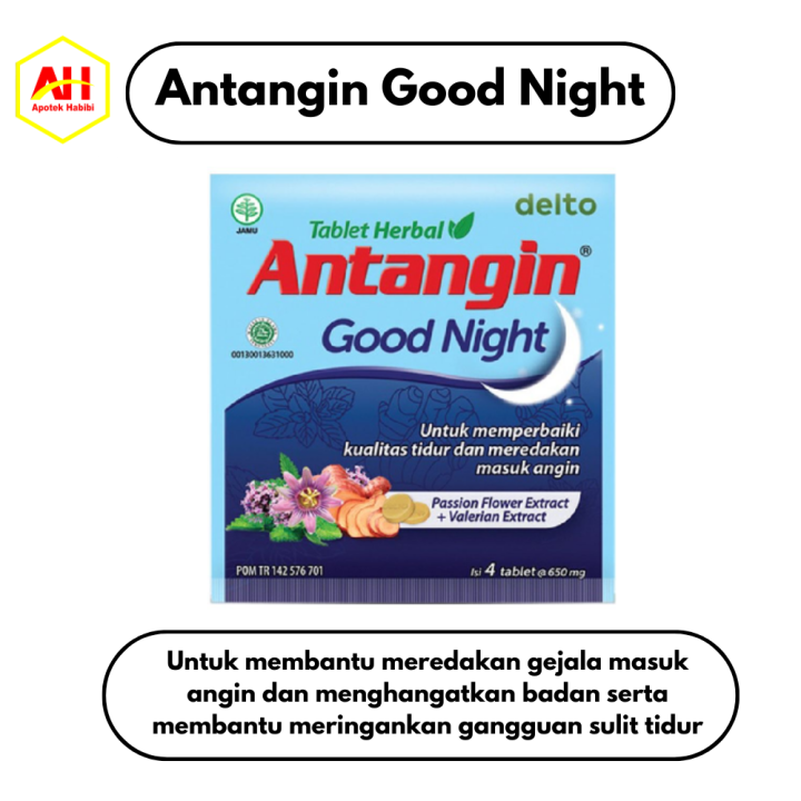 Antangin Good Night 4 Tablet | Lazada Indonesia