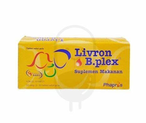 LIVRON B PLEX BOX 100 TABLET | Lazada Indonesia