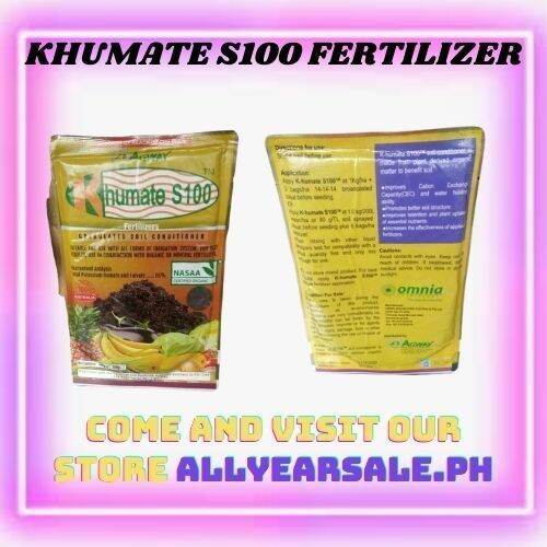 PURE ORGANIC SOIL CONDITIONER / SOIL FERTILIZER KHUMATE S100 | Lazada PH