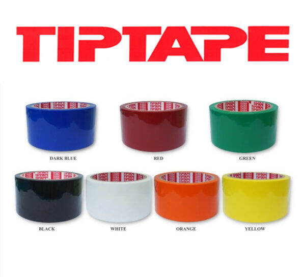 Opp Tape Tiptape เทป ยาว45หลา 5มิล 1นิ้ว 2นิ้ว 2.5นิ้ว 3นิ้ว 4นิ้ว 6 ...