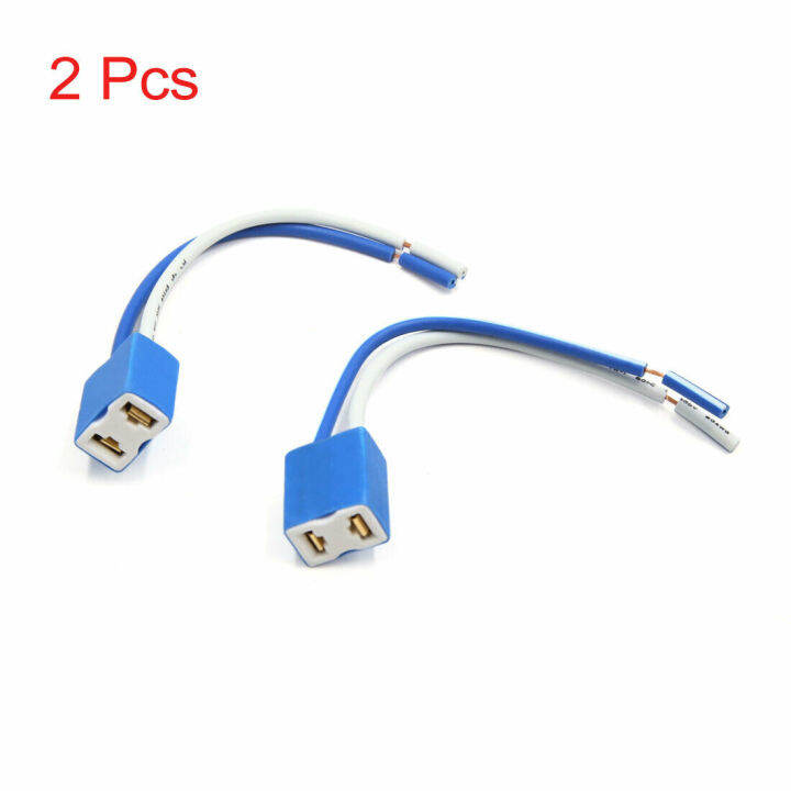 2pcs H7 Socket Car Headlight Headlamp Ceramic Socket Female Headlight ...