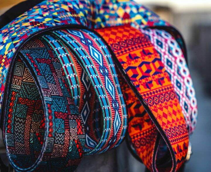 Canvas Tote Bag with Indigenous Printed Strap | Kalinga Strap and Bag | Lazada PH