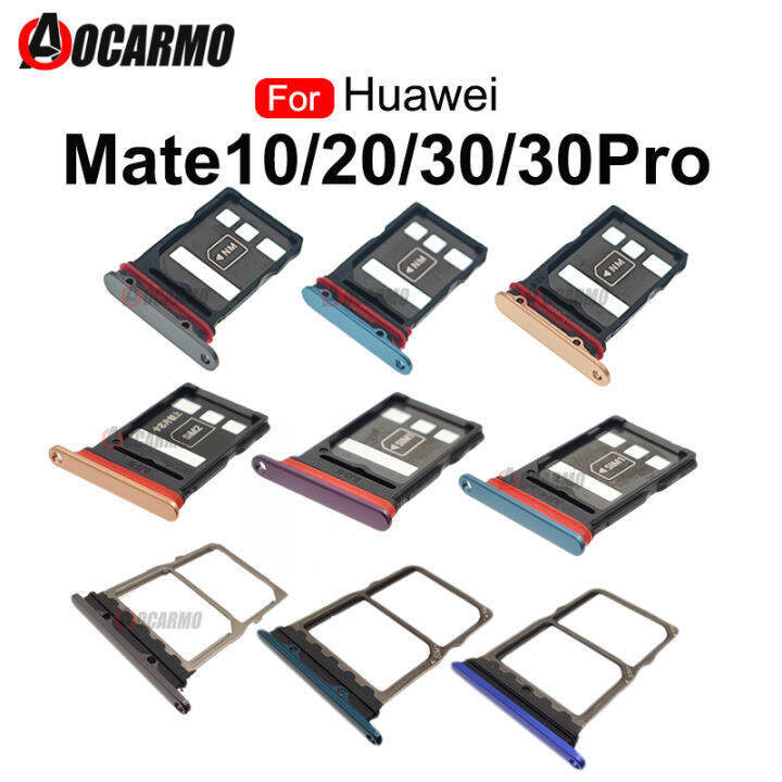 Sim Card SIM Tray Slot Holder For Huawei Mate 10 20 30 Pro 20P 30Pro Repair Parts | Lazada