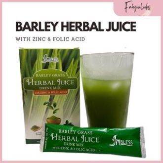 JM BLESS Original Herbal Green Barley Pure Organic Juice Powder 10 ...