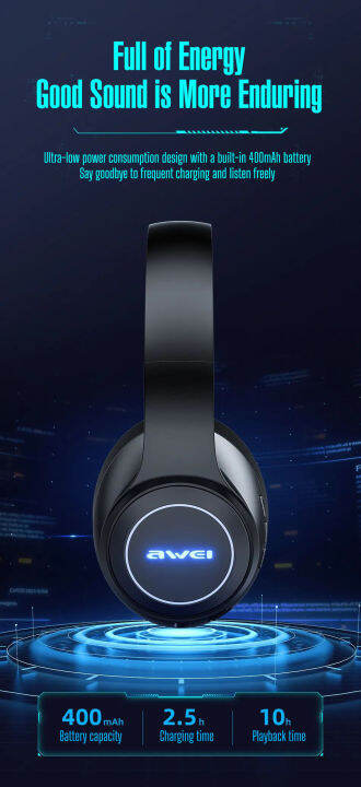 Awei A200BL Wireless Stereo Headphone | Lazada PH