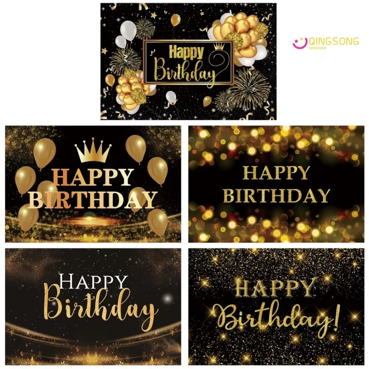 Dream Party 【PH STOCK】Happy Birthday backdrop decorations backdrop ...