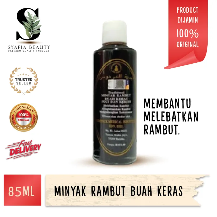 MINYAK RAMBUT BUAH KERAS 100% ORIGINAL HQ | Lazada