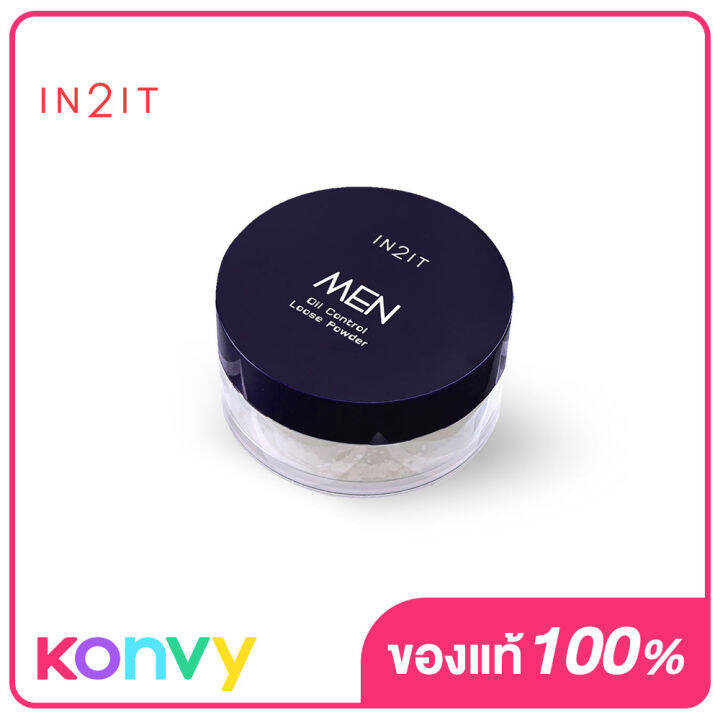 In2It Men Oil Control Loose Powder 20g #MLPM01 Natural | Lazada.co.th