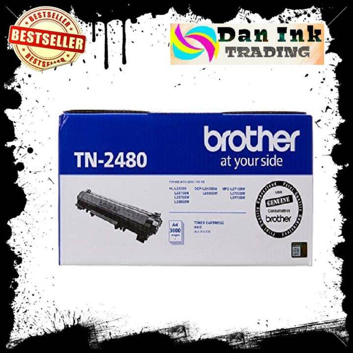 Brother TN-2480 (TN2480) Black Original Toner Cartridge | Lazada PH