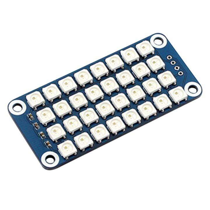 Waveshare for Raspberry Pi 4B/3B Full Colorful Display LED RGB ...