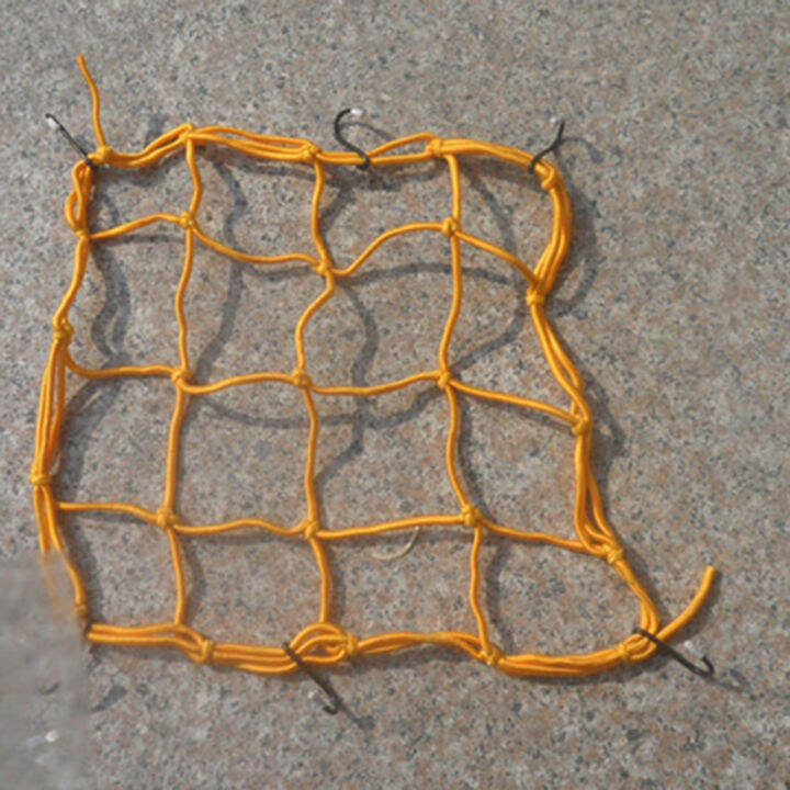 Elasticated Bungee Cargo Luggage Package Net With 6 Hooks For Rear ...