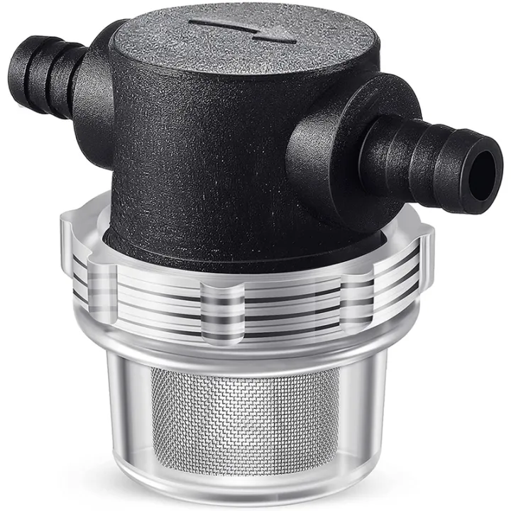 Water Pump Strainer,3/8 Inch Hose Barb In-Line Strainer Twist-on Pipe ...
