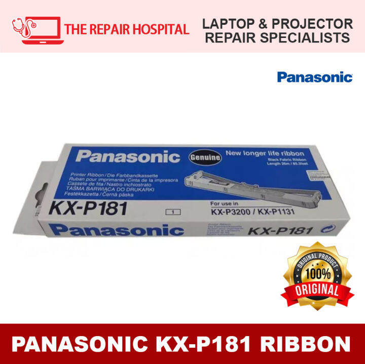 PANASONIC KX-P181 RIBBON (FOR KX-P1131/KX-P3200) READY STOCK | Lazada