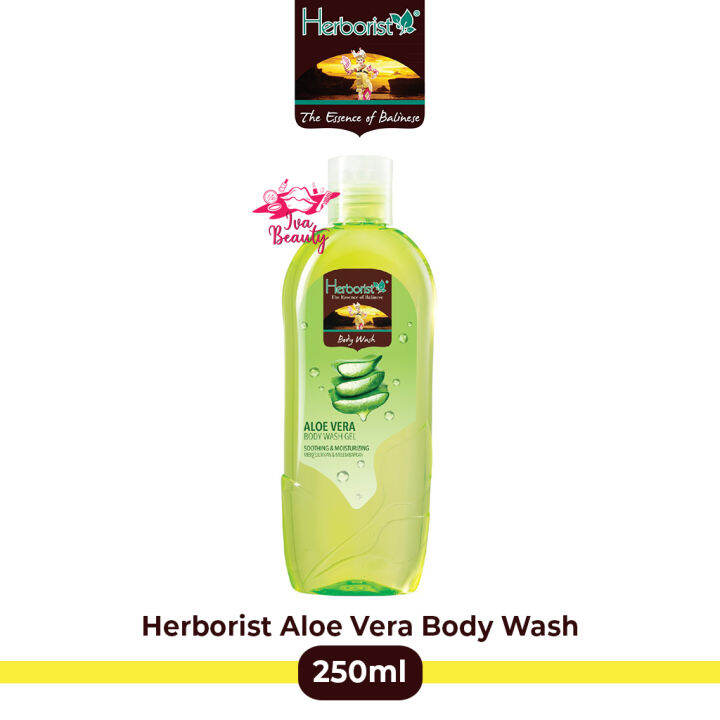 Herborist Body Wash Gel Aloe Vera - Sabun Cair Menyejukkan dan ...