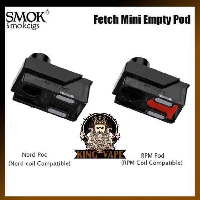 Ready Stock Original Smok Fetch Mini Cartridge Smok Fetch Pod Empty Pod