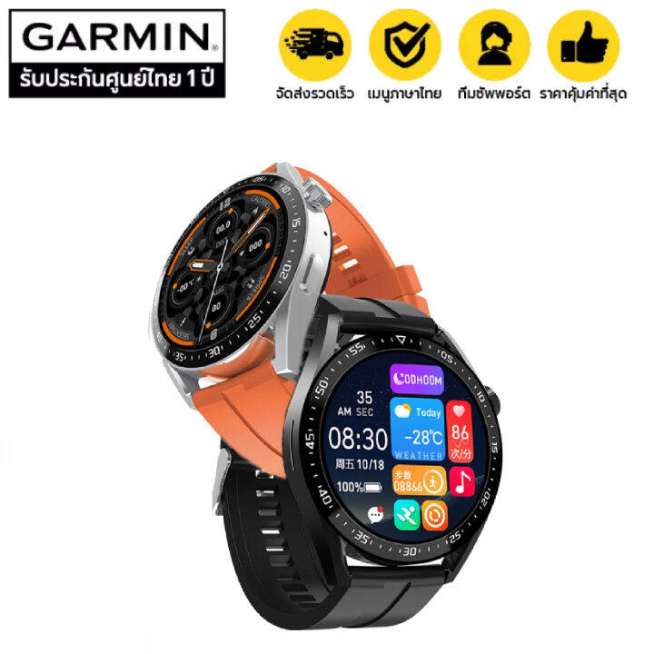GARMIN 2022 ใหม่ EC03 Pro สมาร์ทวอทช์กีฬาฟิตเนสติดตาม 1.32 นิ้วหน้าจอ NFC บลูทูธโทรสมาร์ทนาฬิกา ...