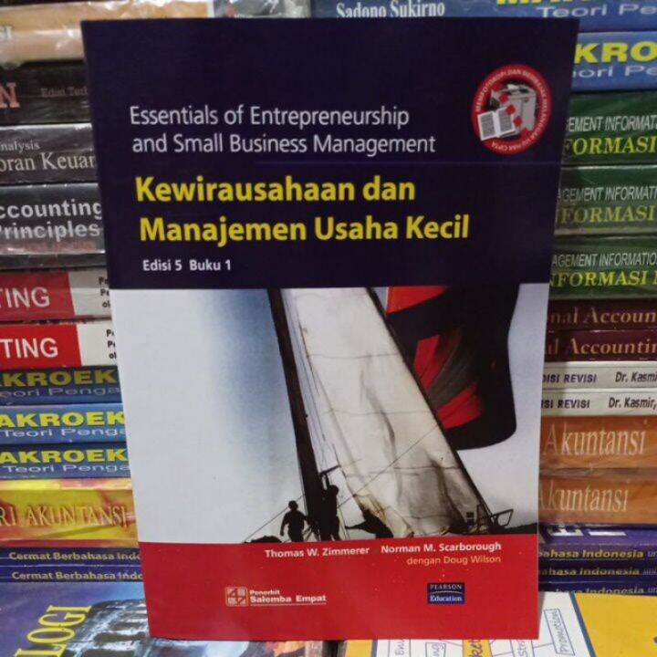 Kewirausahaan dan Manajemen Usaha Kecil edisi 5 buku 1 by Thomas W ...