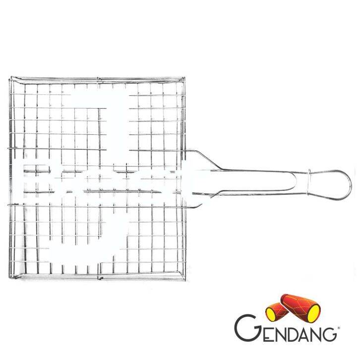 Gendang Chrome Fish Toaster Grill Chicken (XL ) panggang ikan bakar ...