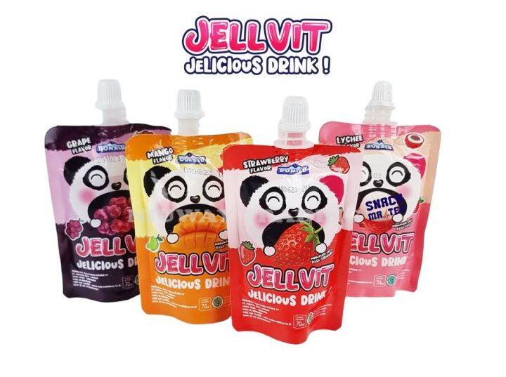 DONALD JELLVIT JELIOUS DRINK 70ML X 10PCS | Lazada