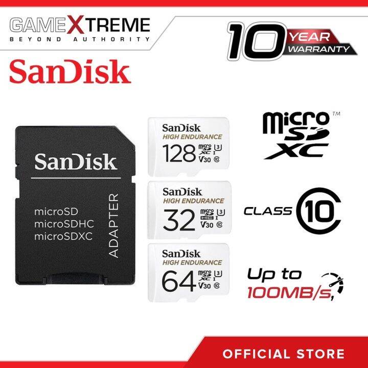 Philippines Local inventory ﹊ High Endurance 32GB/64GB/128GB MicroSD ...