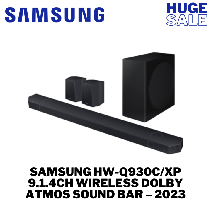 Samsung HW-Q930C/XP 9.1.4ch Wireless Dolby ATMOS Sound Bar – 2023 ...