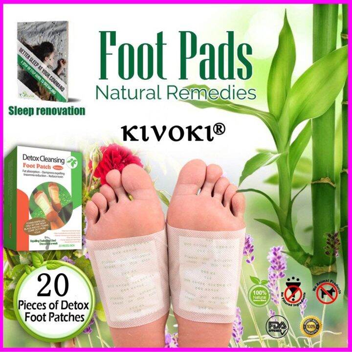 New 2023 30PCS Authentic Detox Foot Pads/Cleaning Patch/Japan Relax ...