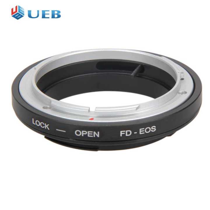 อะแดปเตอร์เลนส์วงแหวน FD-EOS FD Lens To EF For Canon EOS Mount | Lazada ...