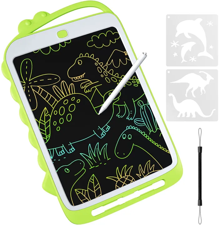 LCD Writing Tablet, BROADREAM Colorful Drawing Tablet Doodle Board ...
