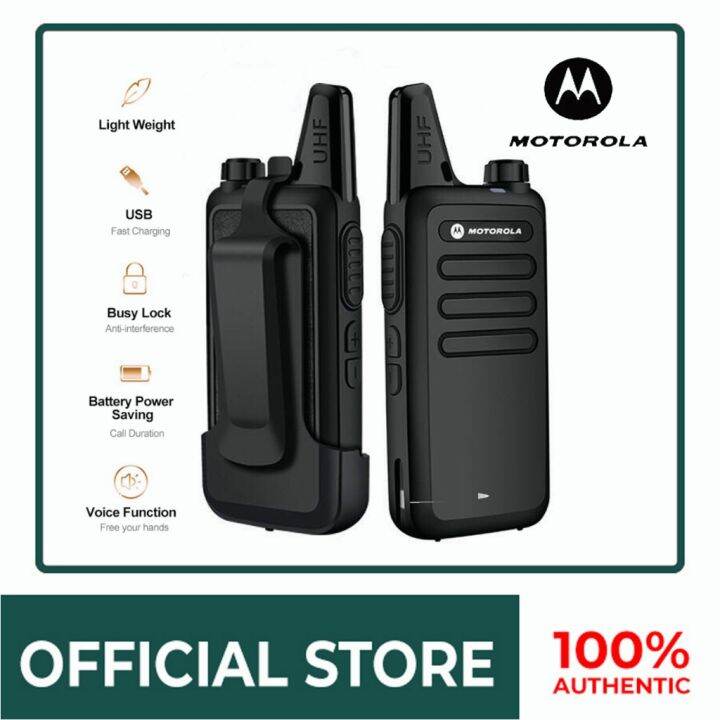 Motorola Waterproof marine Mini walkie talkie long range 10km 2 way ...
