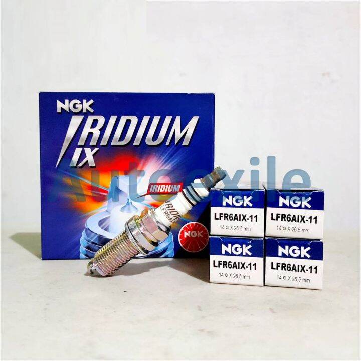Busi Mobil NGK IRIDIUM IX LFR6AIX-11 (4 buah) Toyota All New Camry Kijang Innova Fortuner ...