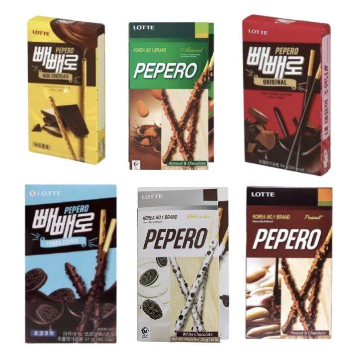 LOTTE PEPERO ASSORTED FLAVORS 1 BOX (40PCS) | Lazada PH