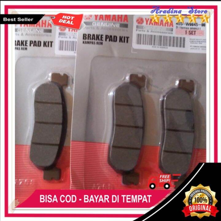 Dispad Kampas Rem Cakram Depan Ori Yamaha Jupiter Z Fizr Disk Dispad ...