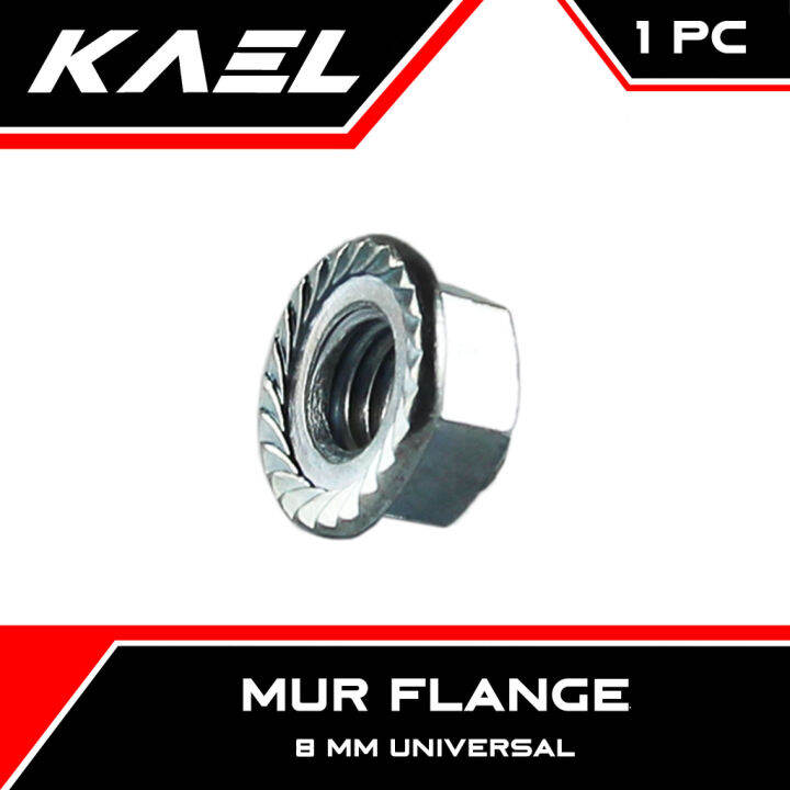 Mur Flange 8 mm Universal Nut | Lazada Indonesia